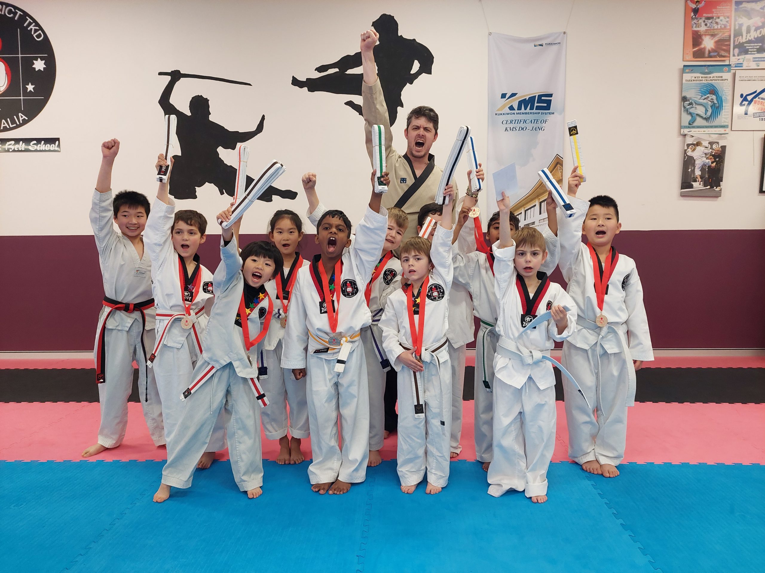 Minis and Kids Gradings - Hills District Martial Arts